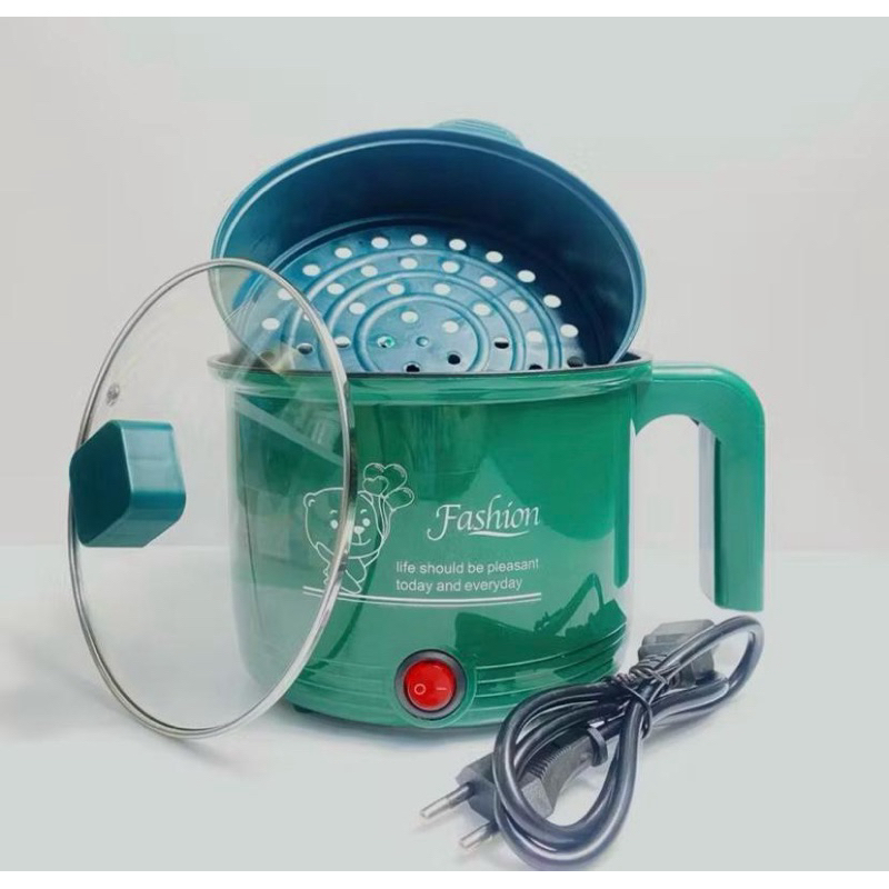 Jual Panci Listrik Elektrik Cooker Stainless Steel Teflon Cooking Pot ...