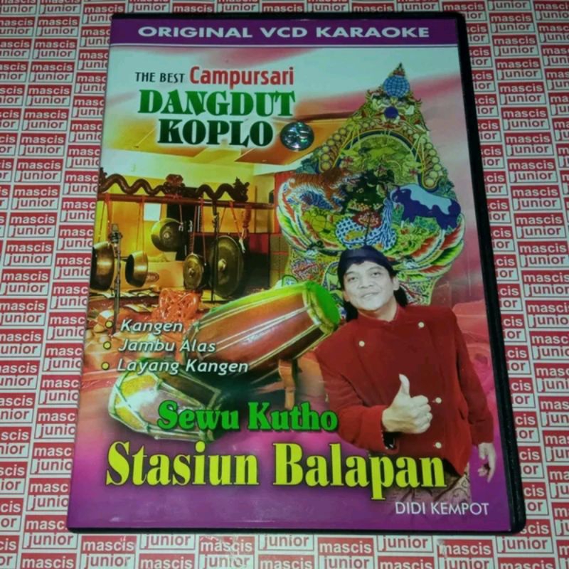 Jual VCD Karaoke Didi Kempot - The Best Campur Sari Dangdut Koplo Sewu Kutho Stasiun Balapan V ...