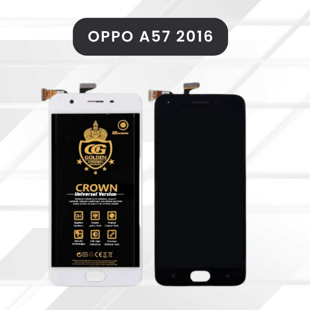 Jual LCD TOUCHSCREEN OPPO A57 (2016) / CPH1701 FULL SET / LCD COMPLETE ...