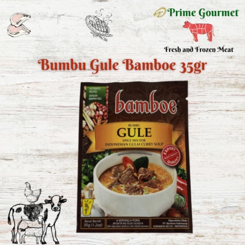 Jual Bumbu Gule Instant Bamboe 35gr | Shopee Indonesia