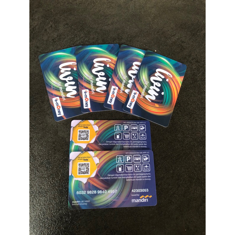 Jual E-Money Livin Card by Mandiri | Shopee Indonesia