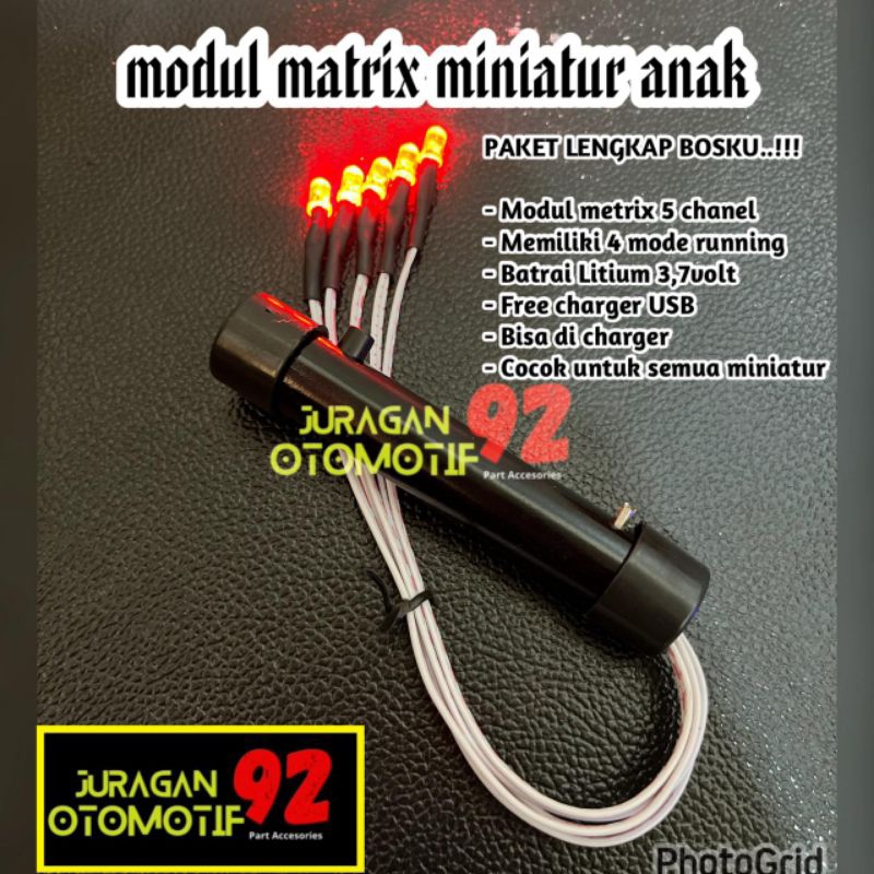 Jual lampu miniatur truk bus matrix rotator mainan | Shopee Indonesia
