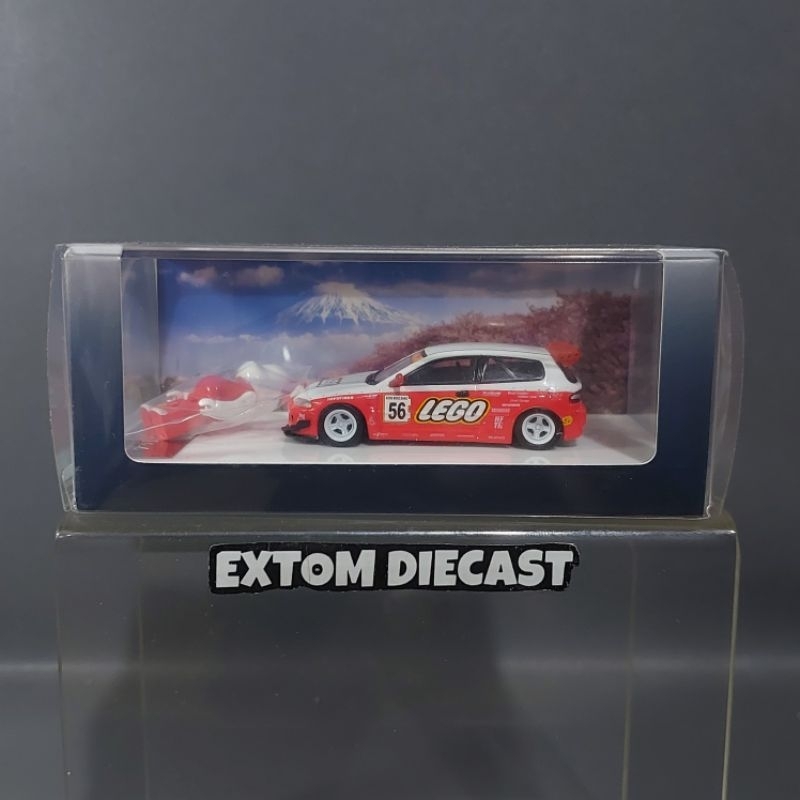 Jual Fuji 1:64 Honda Civic EG6 Lego With Figure | Shopee Indonesia