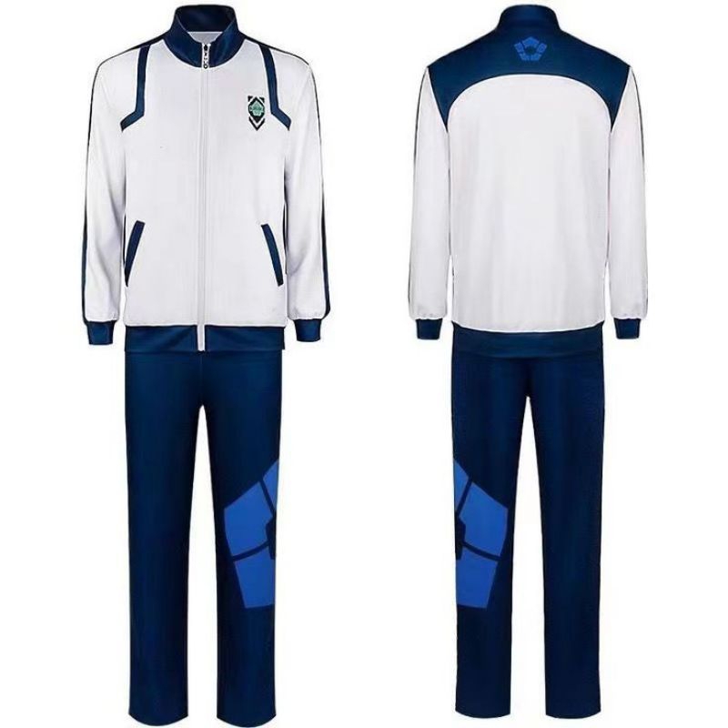 Jual blue lock jaket tracksuit turtle neck anime cosplay | Shopee Indonesia