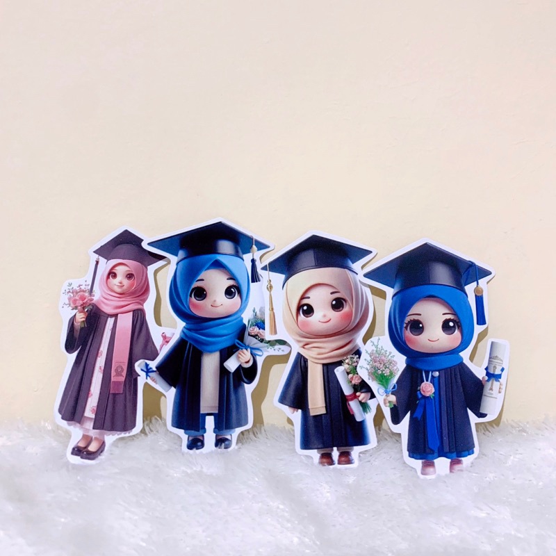 Jual TOPPER WISUDA / TOPER / 13 CM / TOPPER BUKET WISUDA / BUKET ...