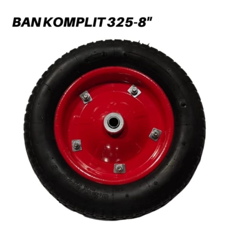 Jual BAN ANGKONG BAN GEROBAK BAN KOMPLIT LUAR DALAM + PELG | Shopee ...