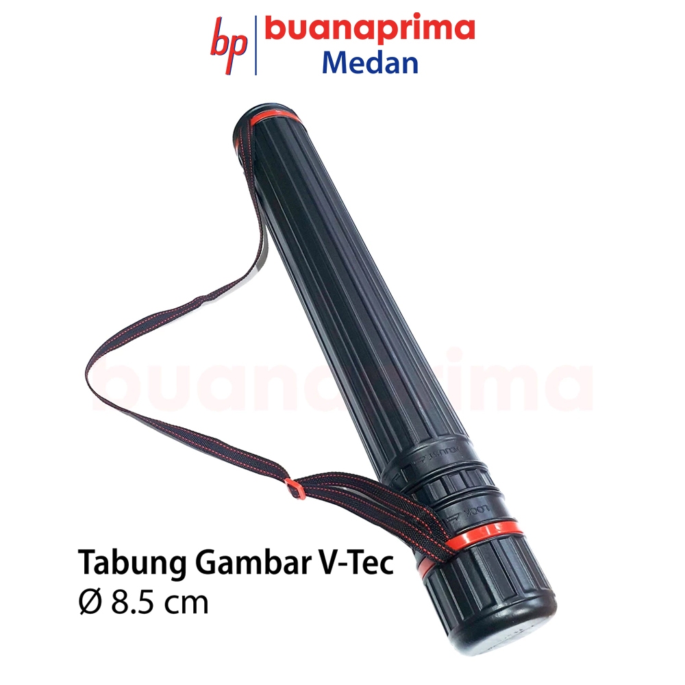 Jual TABUNG GAMBAR V-TEC No.5003 Drafting Tube Hitam 64 x 8.5 cm ...