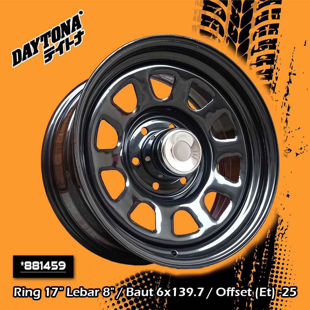 Jual Velg Besi DAYTONA Offroad R17 Ring 17 Lubang 6x139.7 (881459 ...