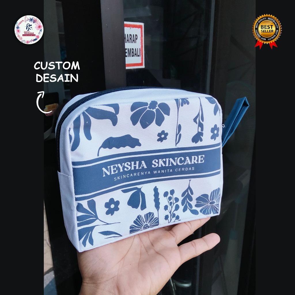Jual MODEL POUCH BEAUTY 18x15x5 Dompet Pouch Skincare Neysha Terbaru ...