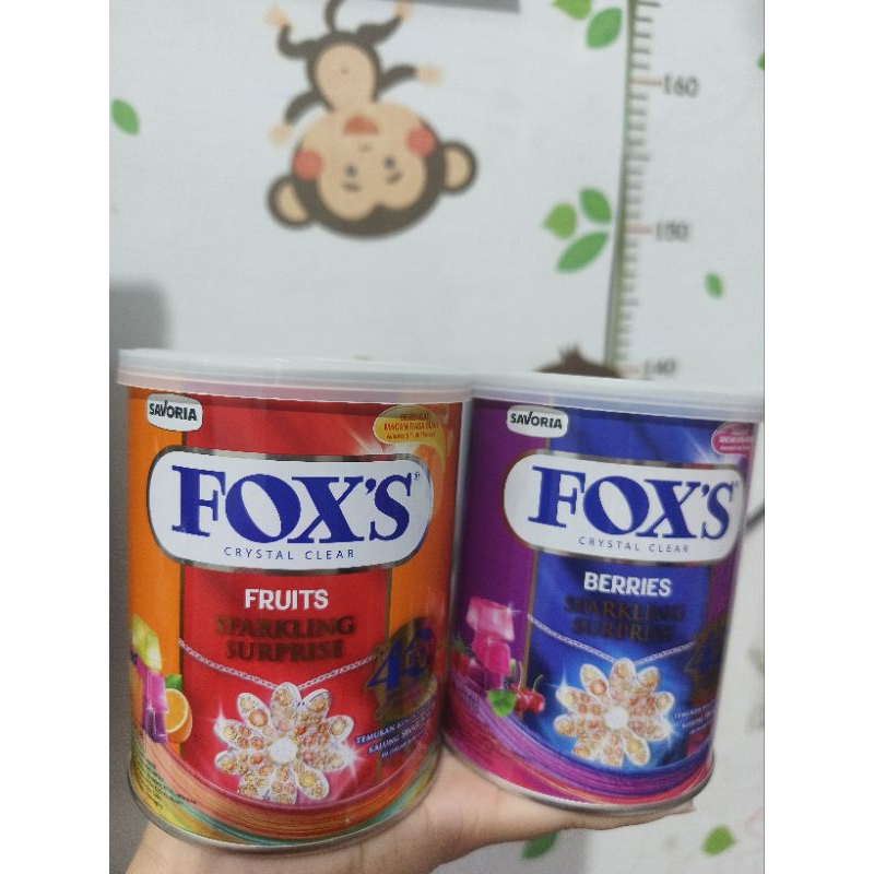 Jual PERMEN FOX FOXS KALENG FRUITS BERRIES | Shopee Indonesia