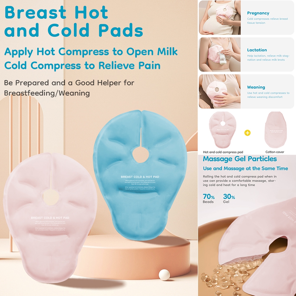 Jual Breast Relaxant Isi Massage Butiran Gel Particles Kompres Payudara ...