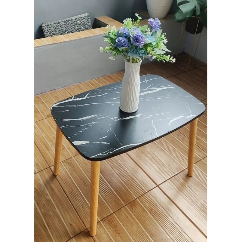 Jual Meja Ruang Tamu Minimalis | Coffee Table | Meja Estetik Nordic ...