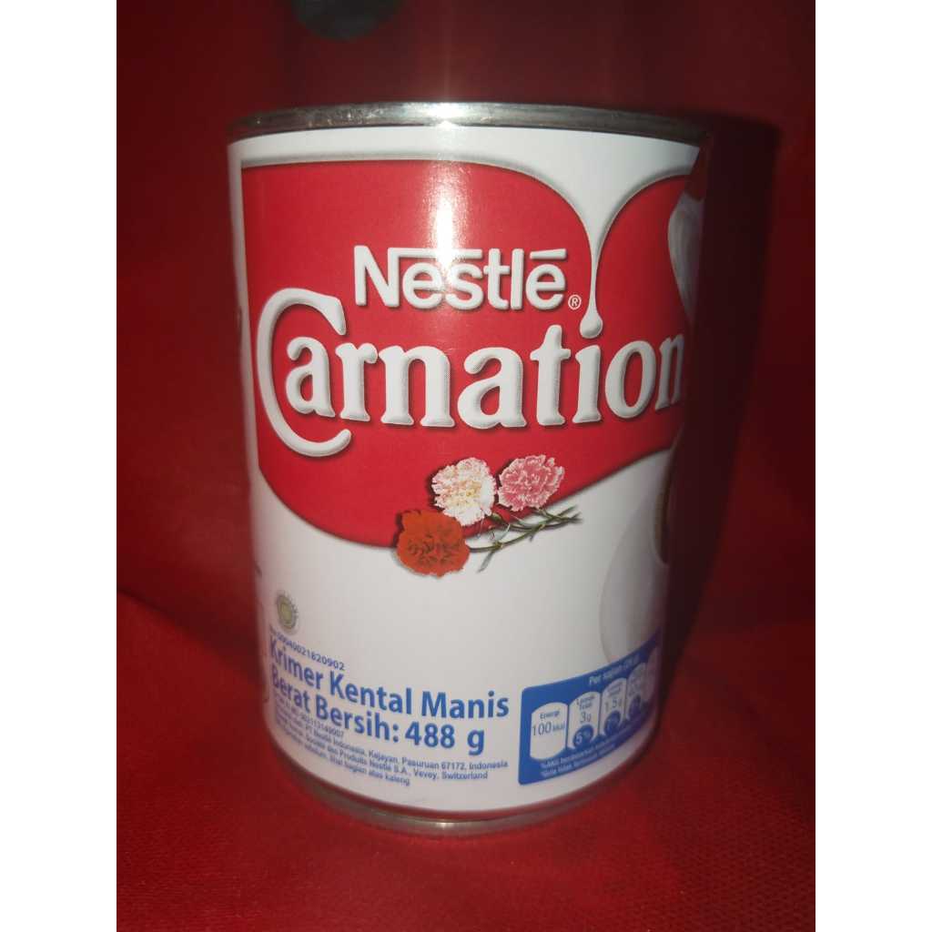 Jual Nestle Carnation Kental Manis Beras: 488g | Shopee Indonesia