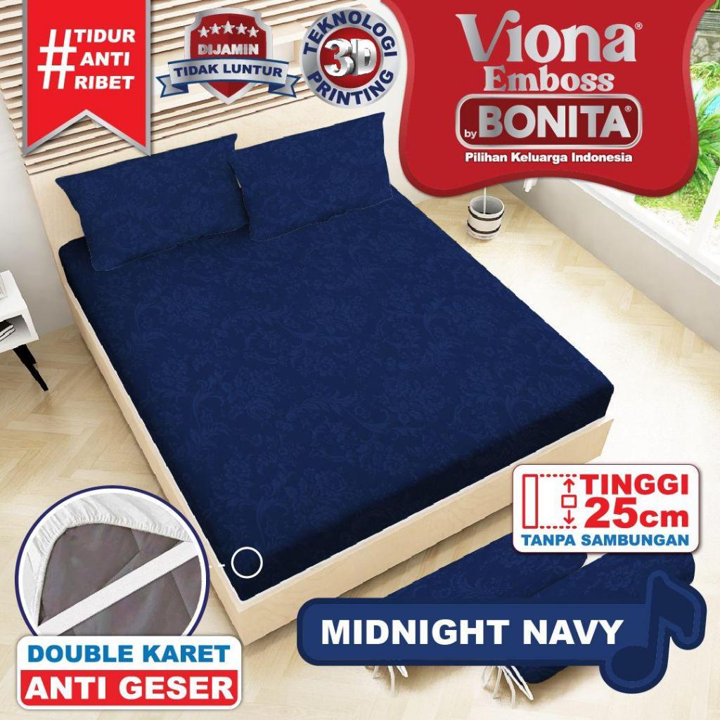 Jual Sprei Embos Viona By Bonita 180 x 200 Sprei Polos Termurah ...