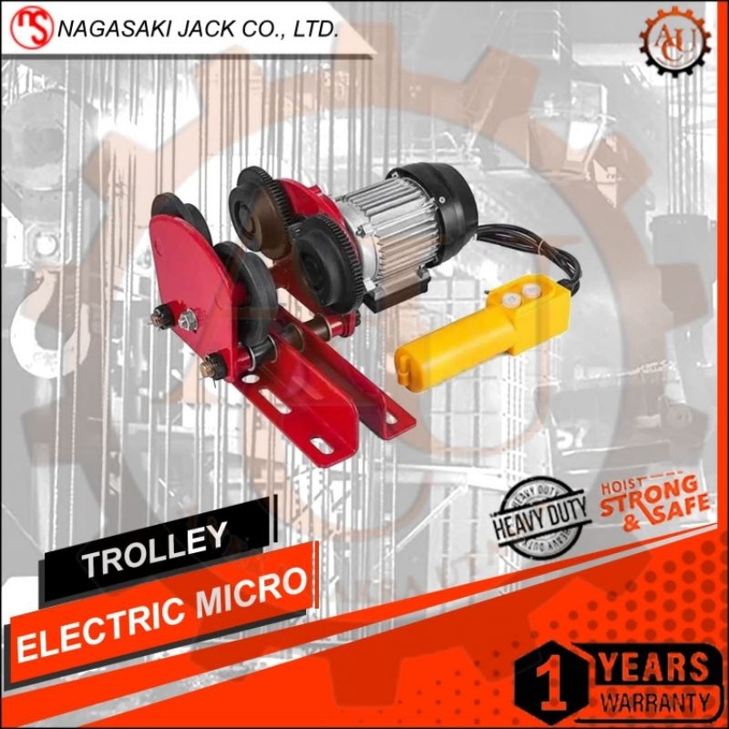Jual Mini Electric Hoist 1500Kg + Trolley Electric Micro , NAGASAKI ...