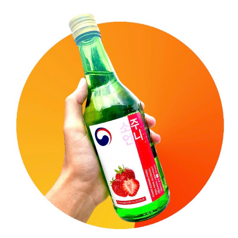 Jual Soju Halal Korean Sparking water murah 380ml Rasa Strawberry ...