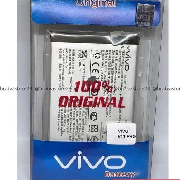 Jual Baterai Vivo V11 Pro B-F0 Battery Batre Batrei Original 100% ...
