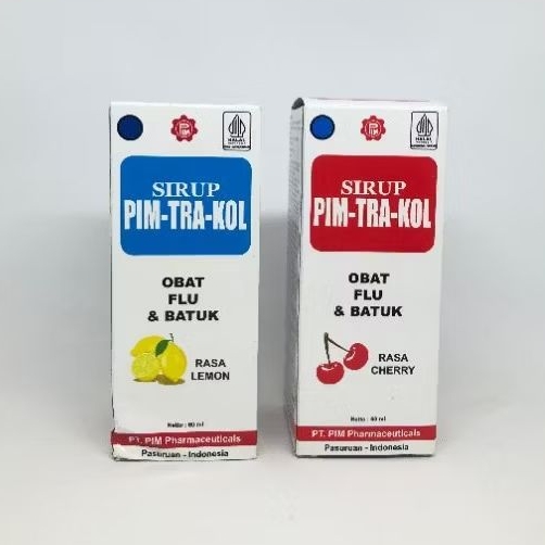 Jual PIMTRAKOL SIRUP 60 ML / PIM-TRA-KOL / DEMAM BATUK | Shopee Indonesia