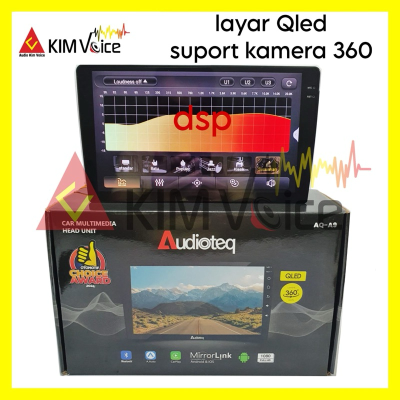 Jual Head Unit Android Audiotech AQ-A9 9 inch | Shopee Indonesia