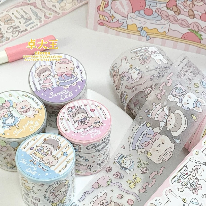 Jual washi tape molinta doll ( FULL ROLL ) | Shopee Indonesia