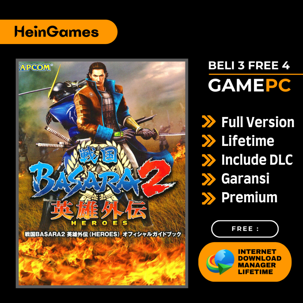 Jual Sengoku Basara 2 Heroes - Game Adventure - Game Terbaik Untuk PC & Laptop (Include DLC ...