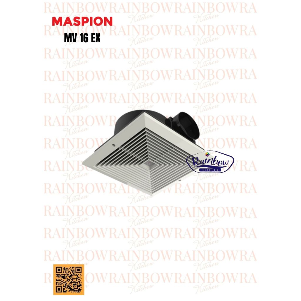 Jual MASPION - Exhaust Fan Plafon Maspion MV-16 EX Hexos/Heksos Plafon ...