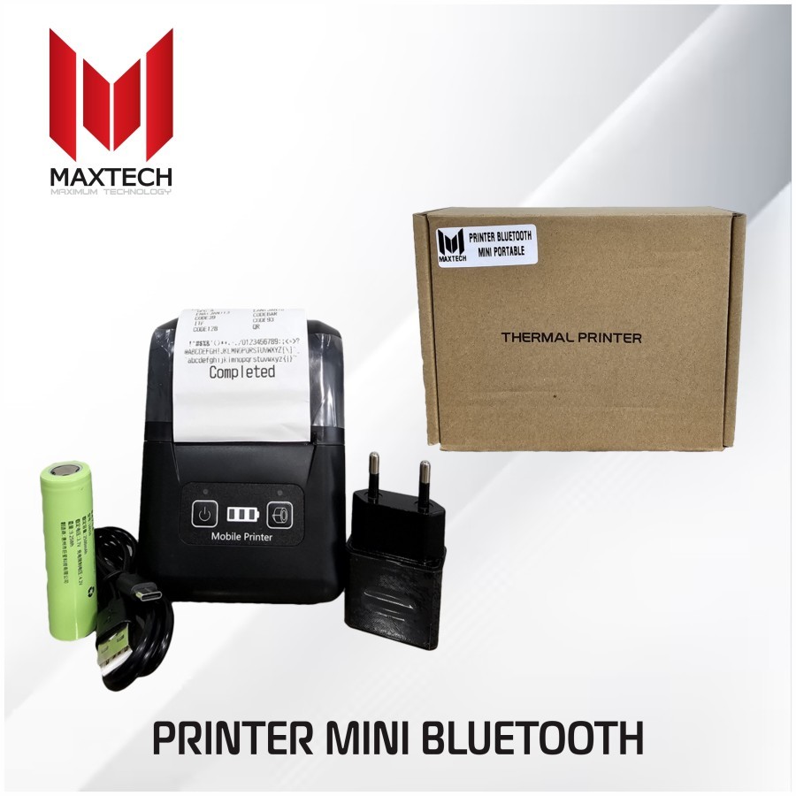 Jual PRINTER BLUETOOTH THERMAL 58MM MAXTECH MP-58II SUPPORT MOKAPOS ...