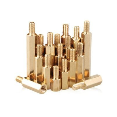 Jual Spacer kuningan M3x5+6 MF Standoff Baut Pilar penyangga PCB 5mm 5 ...