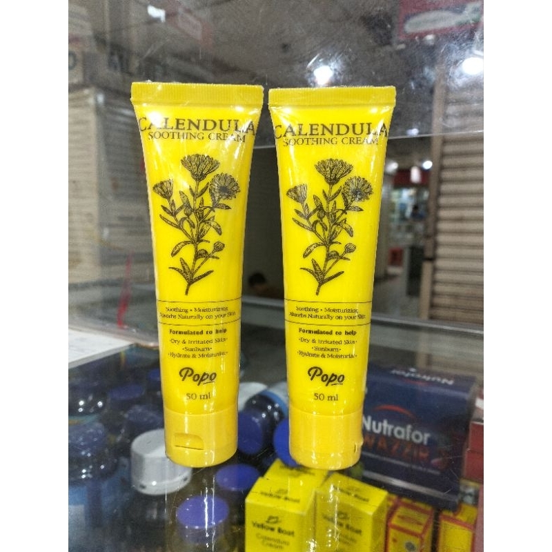 Jual Popo Calendula Soothing Cream 50 ML | Shopee Indonesia