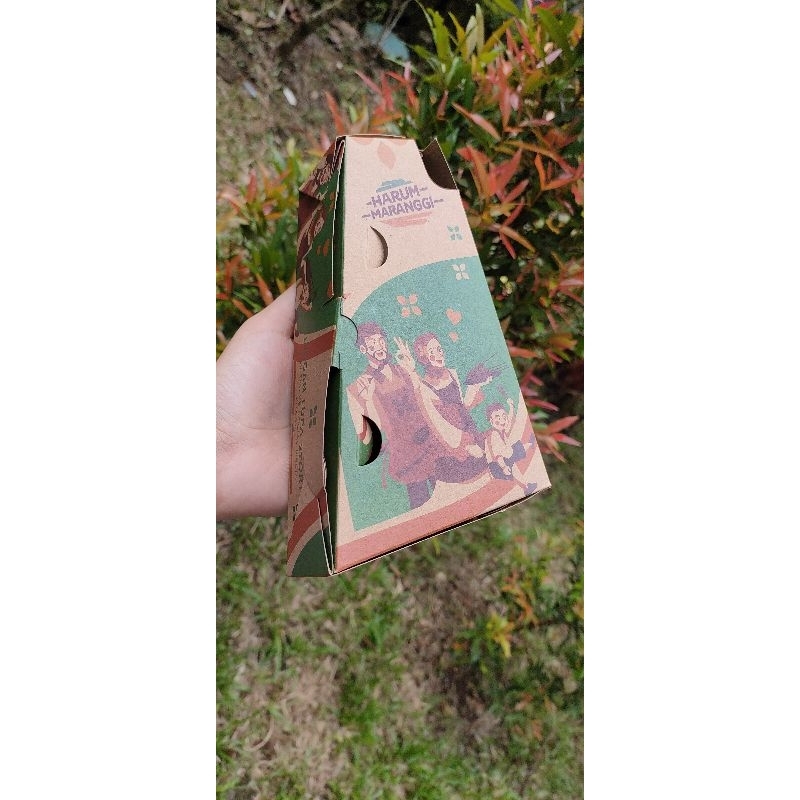 Jual Dus Box Sate Kraft Polos ( isi 100 pcs ) | Shopee Indonesia