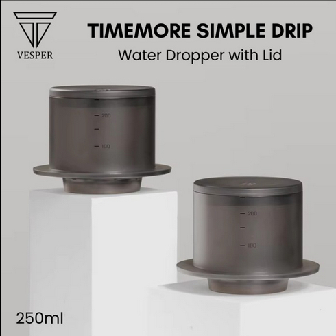 Jual Timemore simple drip water dropper with lid 13 holes / dripper ...