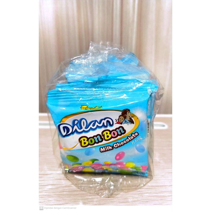 Jual DILAN Bon Bon Milk Chocolate Flavor isi 10pcs | Shopee Indonesia