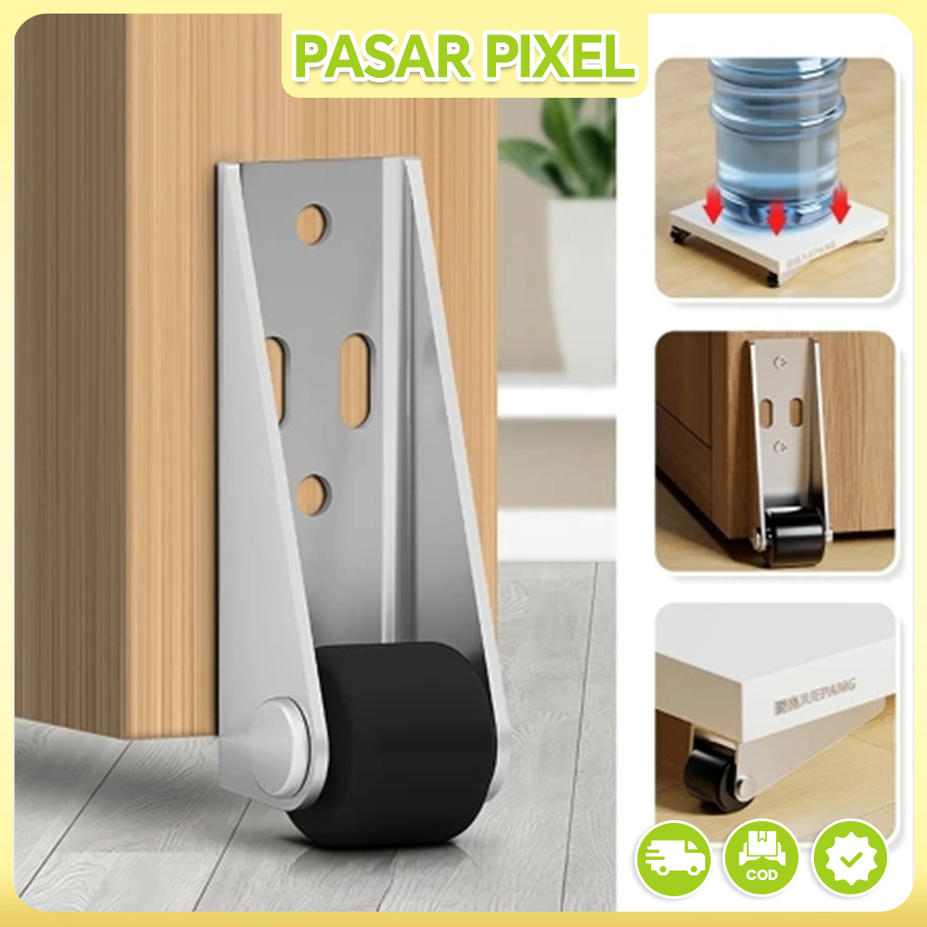 Jual Rel pemandu pintu roda teleskopik dorong datar pintu geser katrol ...
