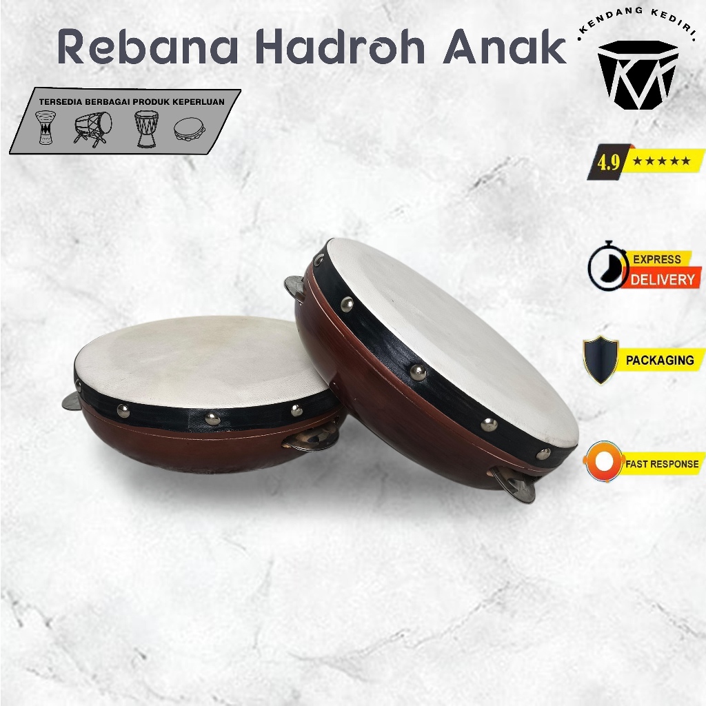 Jual Rebana Hadroh Anak Ukuran 16 Dengan Krecek Dan Polos | Shopee ...
