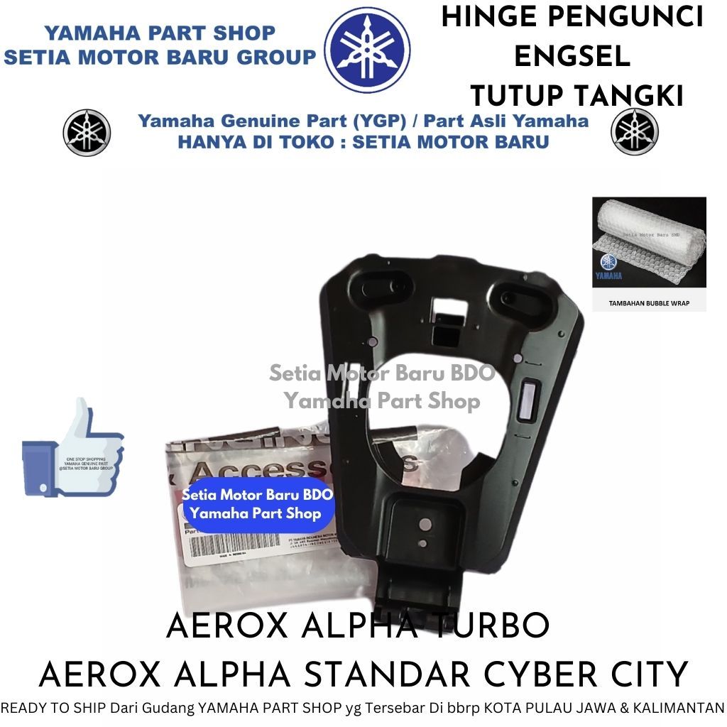 Jual Cover Hinge Pengunci Engsel Tutup Tangki Dalam Aerox Alpha Standar ...
