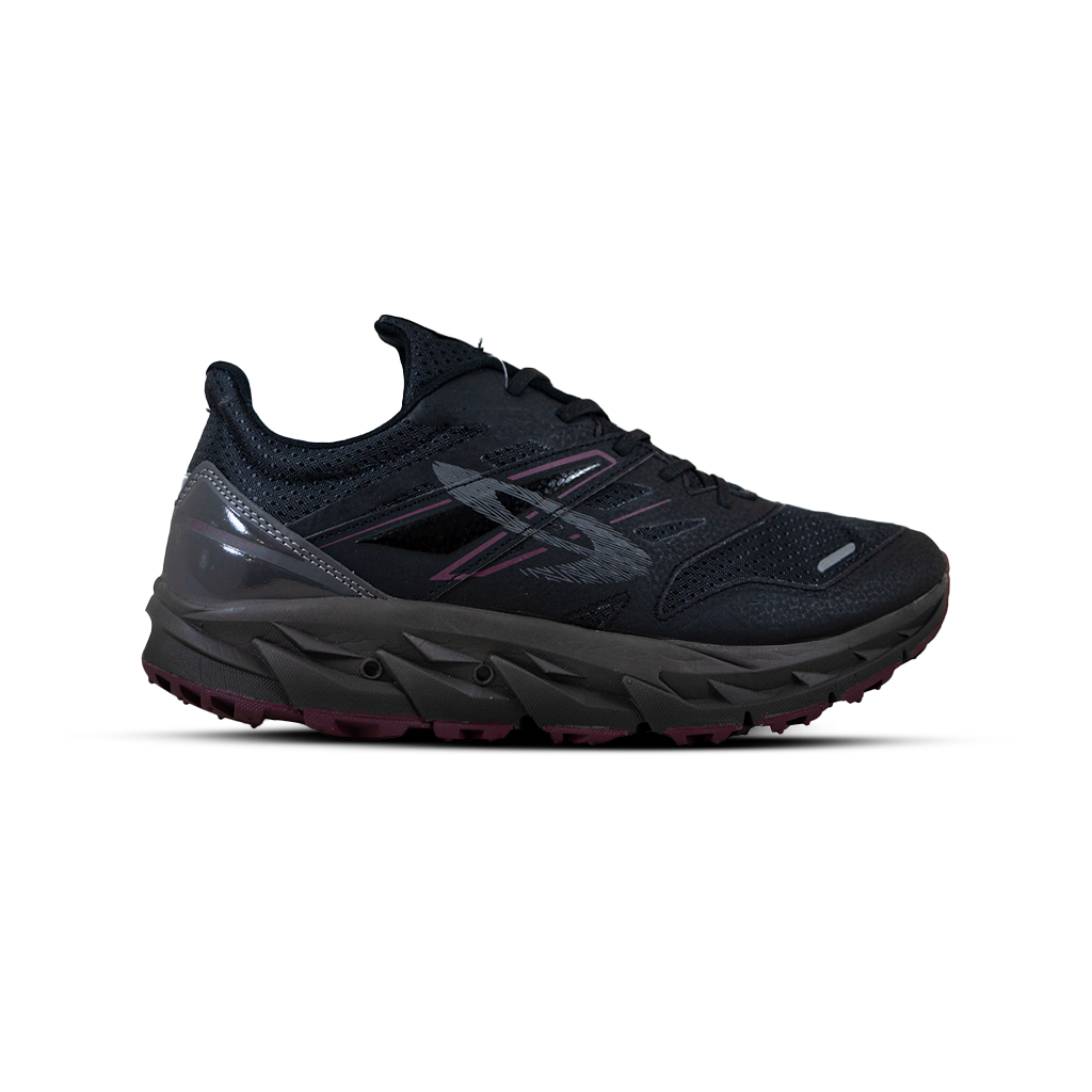 Jual 910 Nineten YUZA EVO Sepatu hiking Trail Running - Hitam burgundy ...
