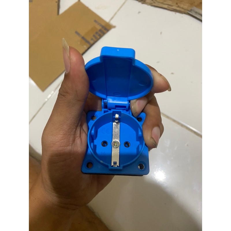 Jual Stop Kontak Waterproof Soket AC Outdoor Panel Box Outlet Socket ...