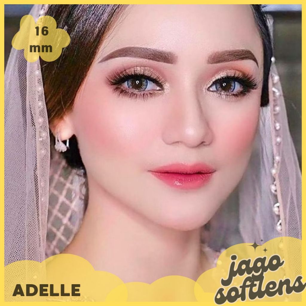 Jual JAGO SOFTLENS BISA COD - SOFTLENS ADELLE 16MM BIG EYES NORMAL BY IRISLAB / SOFTLENS ADELLE ...