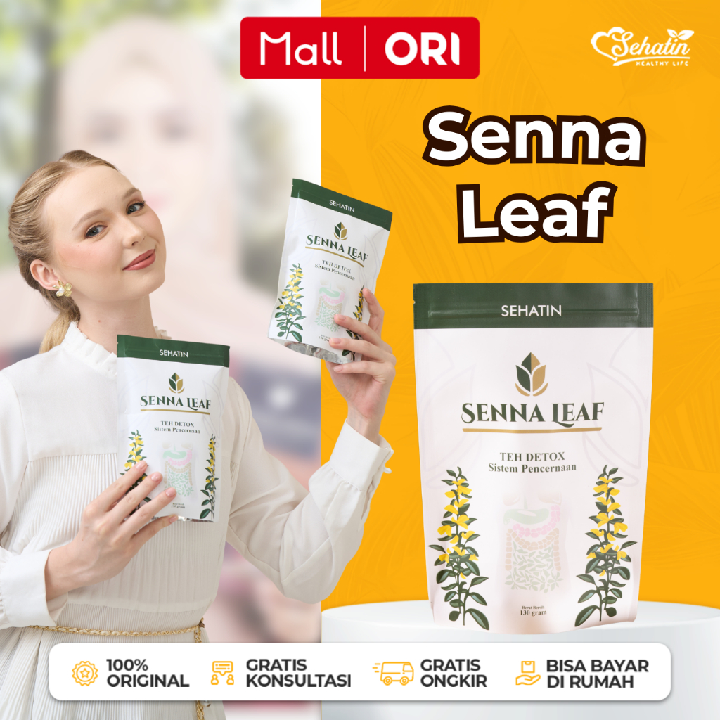 Jual Senna Leaf Teh Detox Usus Kotor Daun Senna 130 gram Herbal Diet ...