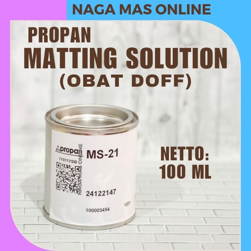 Jual MATTING SOLUTION MS 21 PROPAN / OBAT DOFF / MS21 | Shopee Indonesia