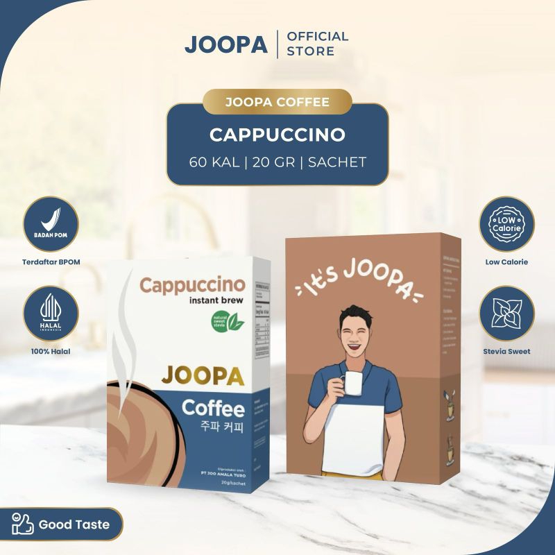 Jual Joopa | Low Calorie with Stevia instant coffee sachet rasa ...