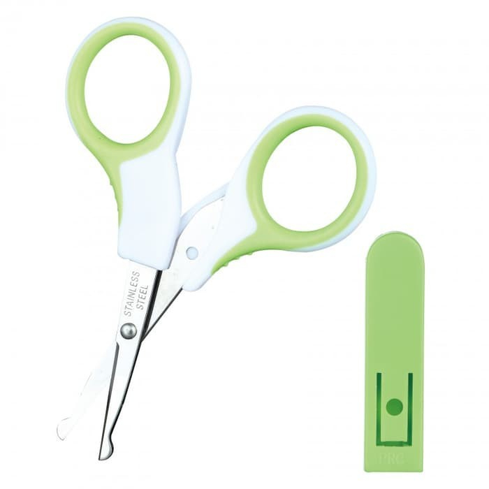 Jual Kidsme soft Grip Safety Scissors with Cover I Gunting Kuku Bayi ...