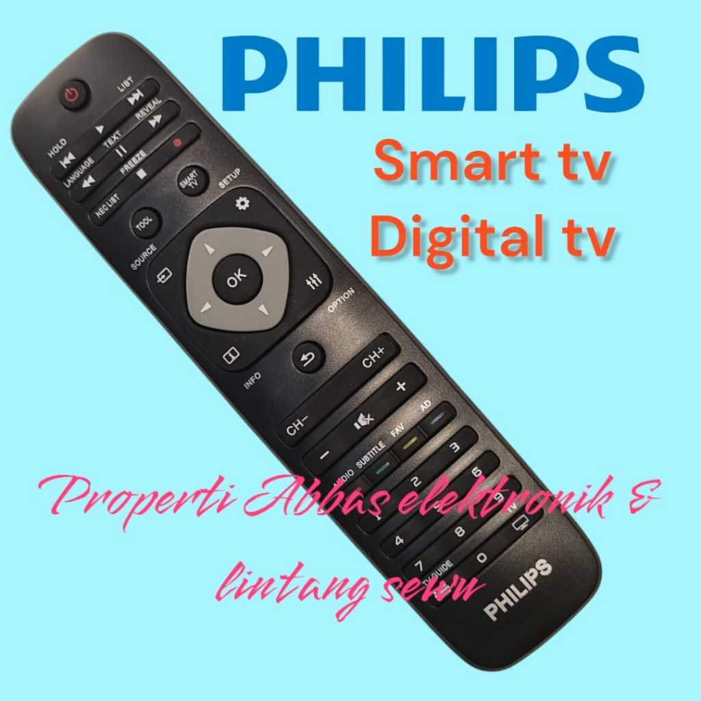 Jual REMOTE TV PHILIPS SMART TV ANDROID TV DIGITAL TV PHILIP | Shopee ...