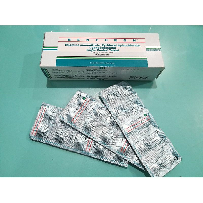 Jual BENEURON 1 STRIP 10 TABLET | MULTIVITAMIN | Shopee Indonesia
