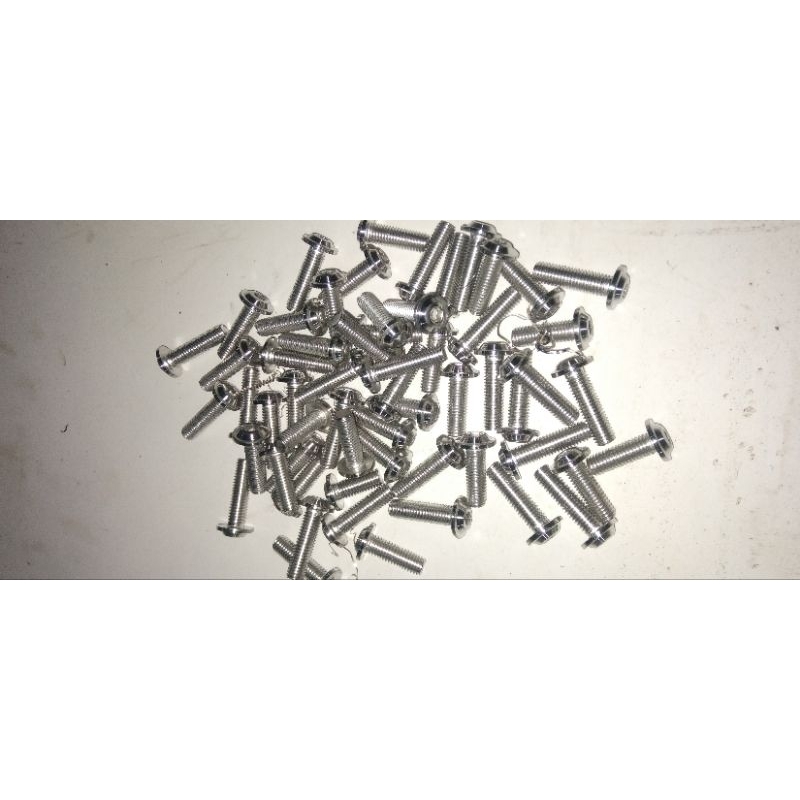 Jual Baut Stainles Model Titan Big M8 Baut 12 2cm sampai 4cm | Shopee ...