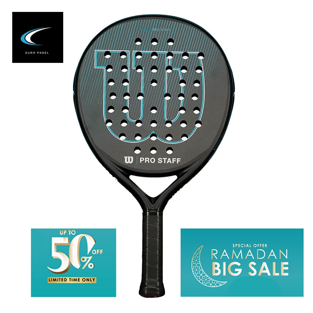 Jual WILSON PRO STAFF V2 Black Blue Raket Padel Original Murah | Shopee ...