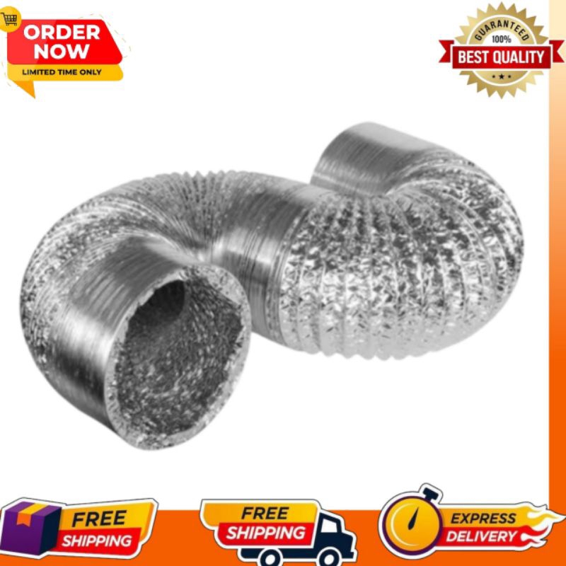Jual pipa exhaust 5 inch pembuangan asap cooker hood /pipa flexible ...