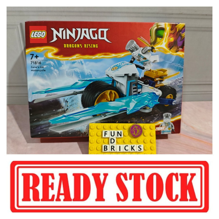 Jual LEGO 71816 Ninjago Zane's Ice Motorcycle | Shopee Indonesia