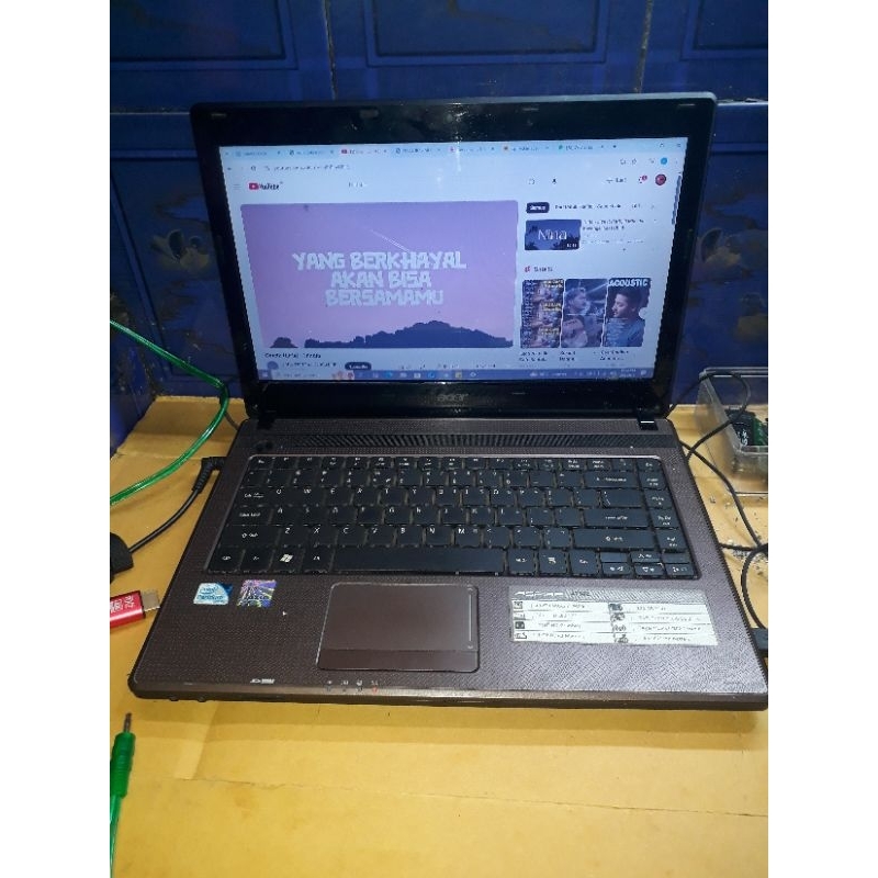 Jual LAPTOP ACER ASPIRE 4738Z RAM 8GB HDD 500GB | Shopee Indonesia