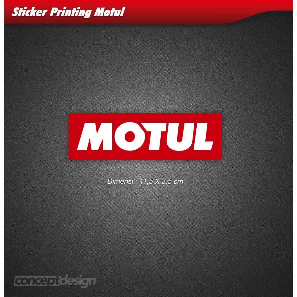 Jual Sticker Printing Motul | Shopee Indonesia